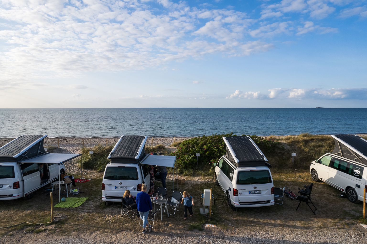 Camper included: Discover the new "Bulli Hotel" on Fehmarn
