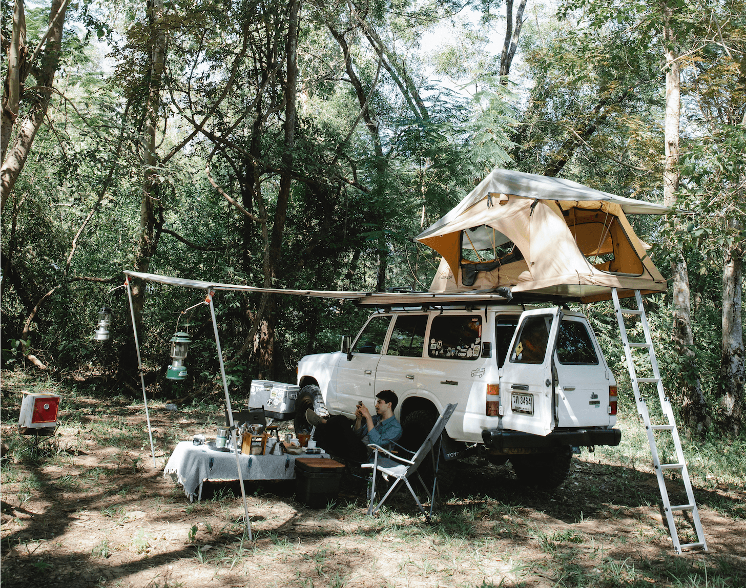 tree camping germany